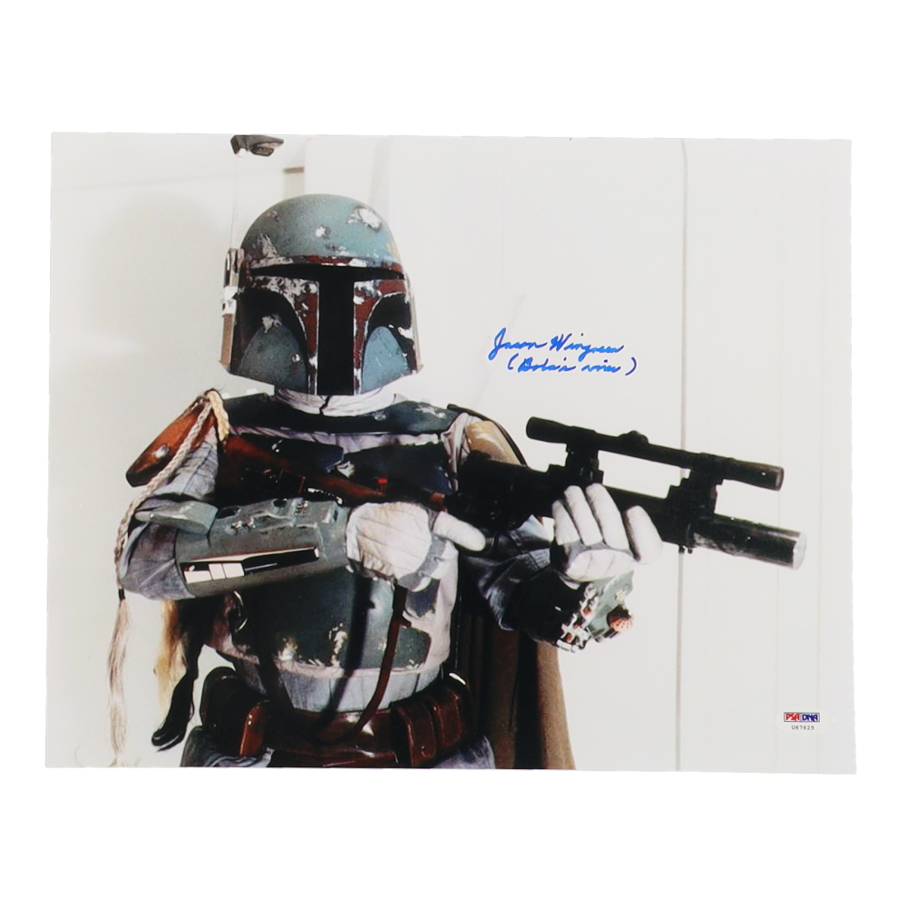 Jason Wingreen Signed "Star Wars" 11x14 Photo Inscribed "Boba's Voice ...
