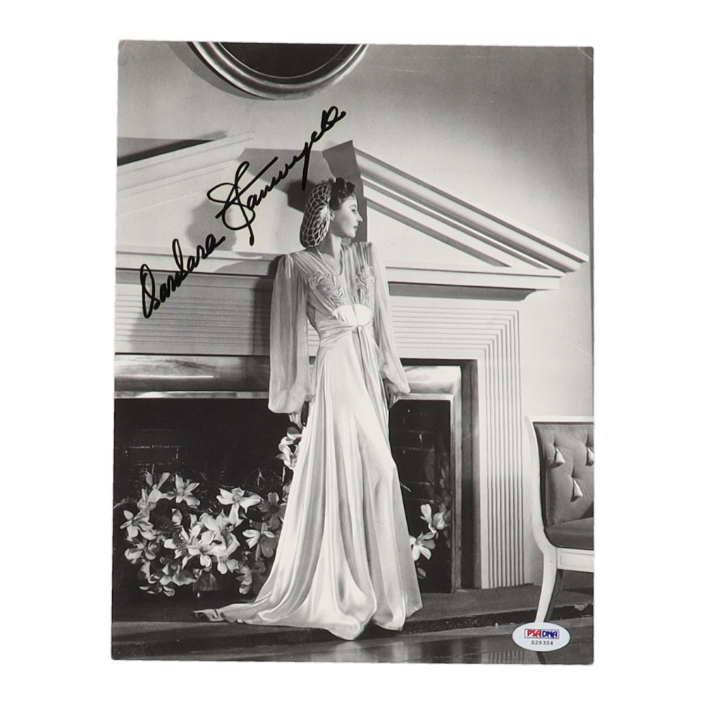Barbara Stanwyck Signed 8x10 Photo (PSA) | Pristine Auction