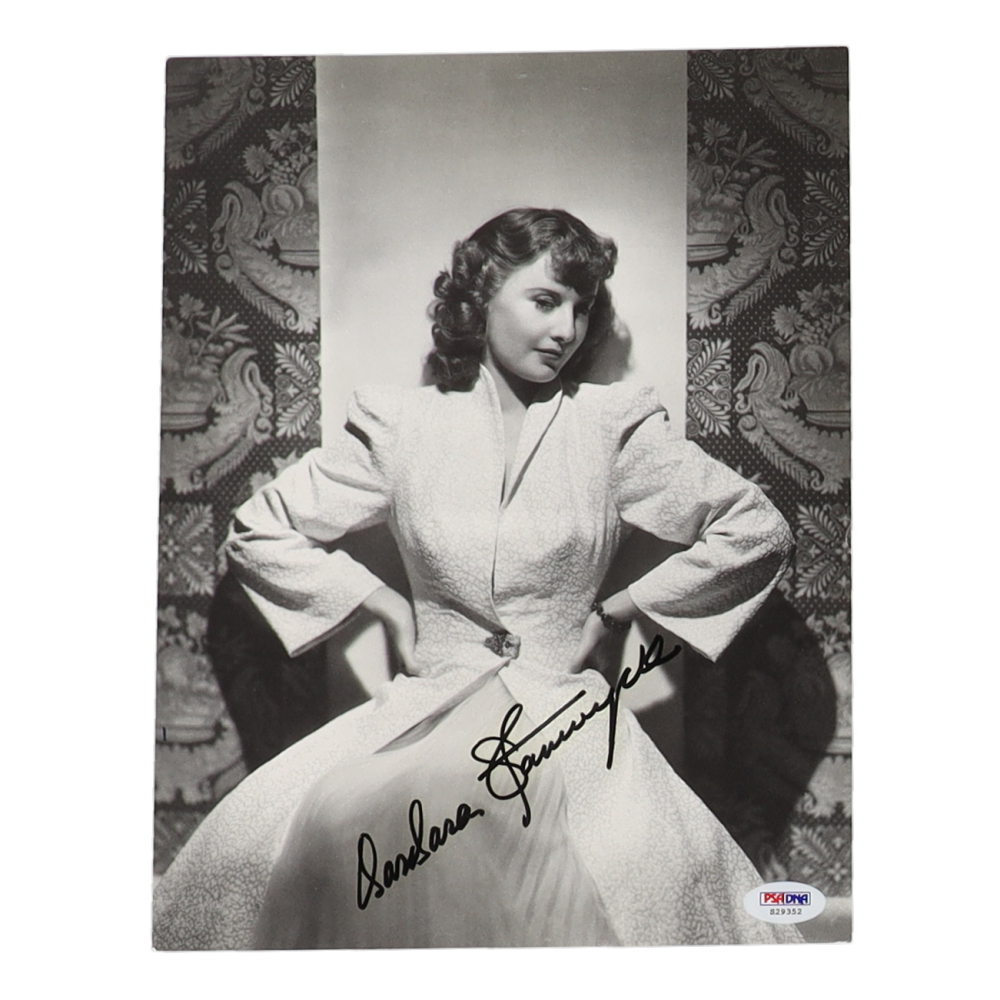Barbara Stanwyck Signed 8x10 Photo (PSA) | Pristine Auction