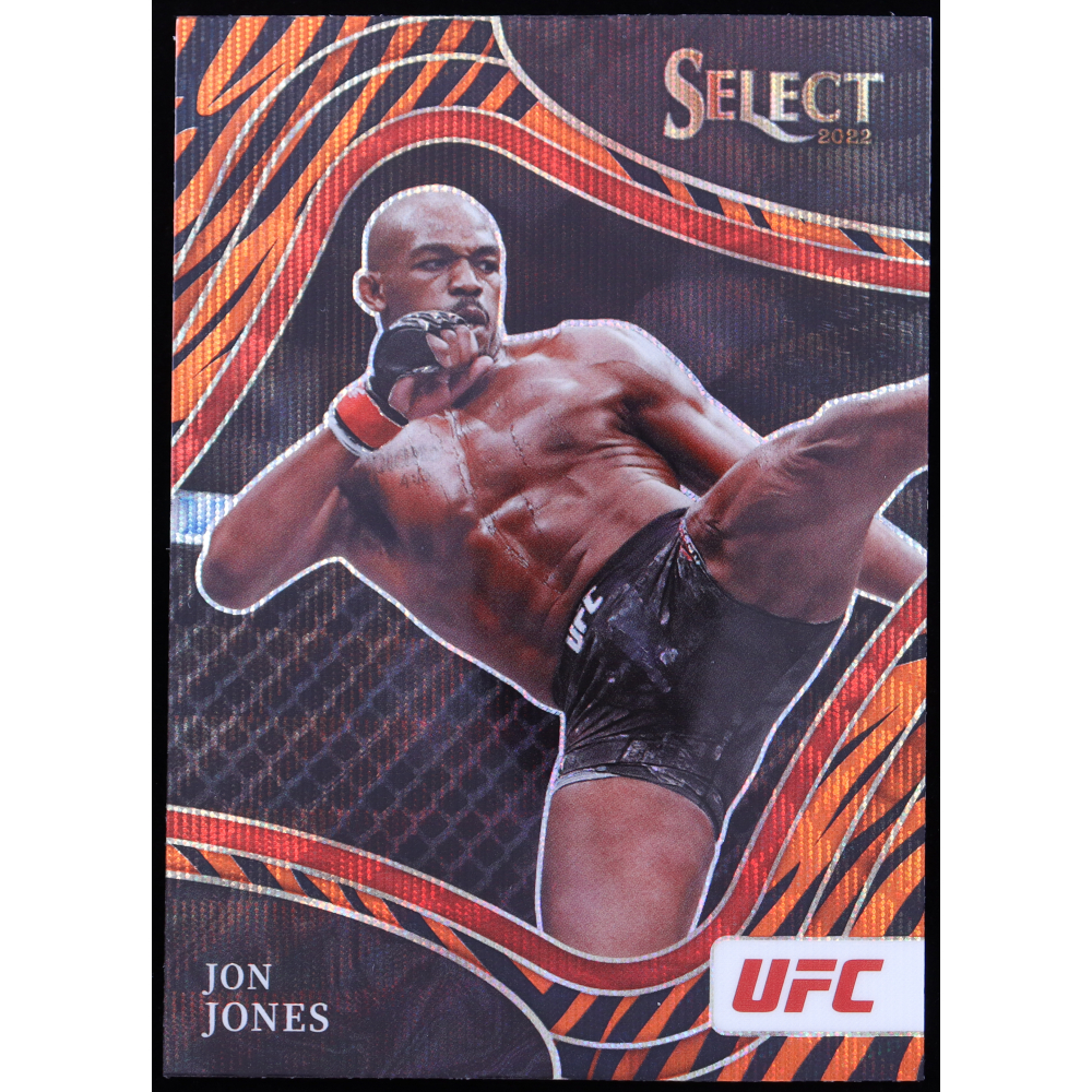 Jon Jones 2022 Select UFC Prizms Tiger #259 | Pristine Auction