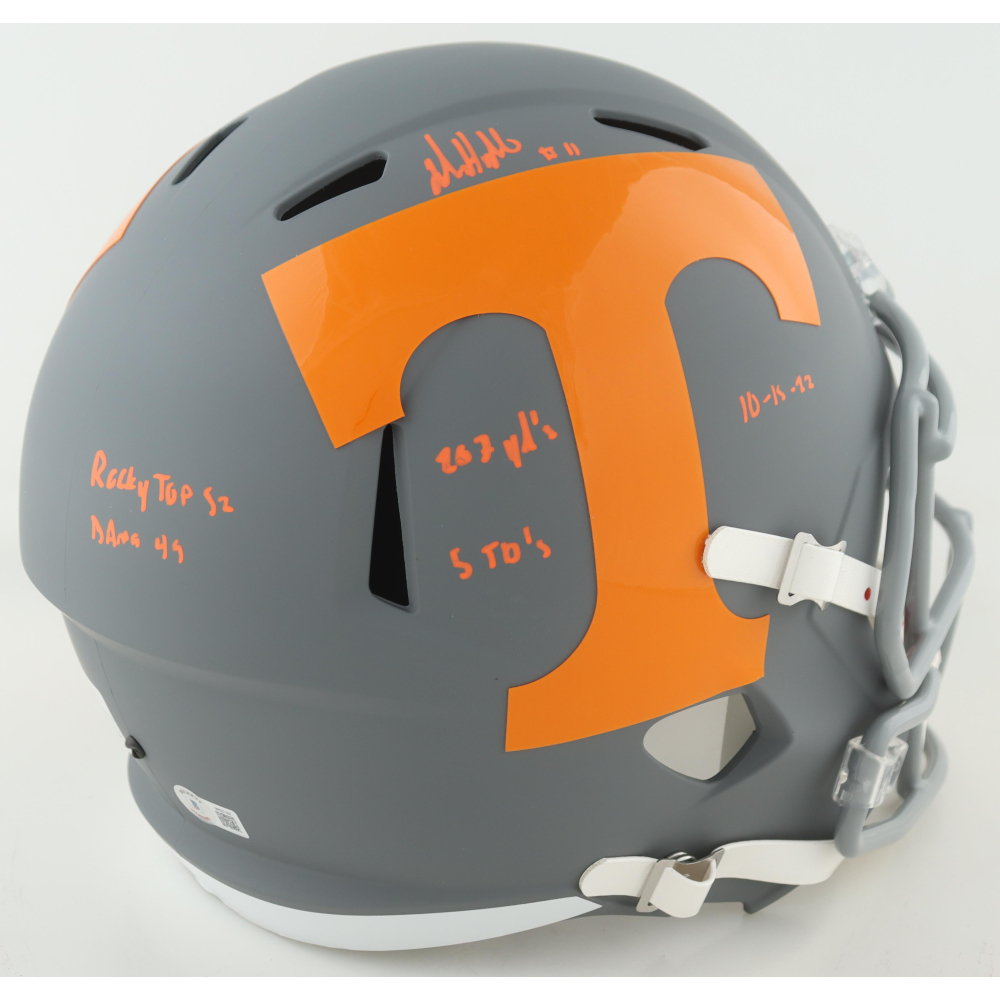 Jalin Hyatt Signed Tennessee Volunteers Full-Size AMP Alternate Speed ...
