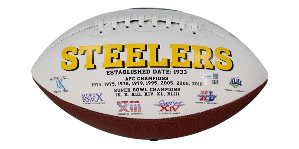 Najee Harris Signed Steelers Logo Football (Fanatics) | Pristine Auction