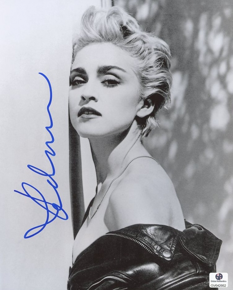 Madonna Signed 8x10 Photo (GA COA) | Pristine Auction