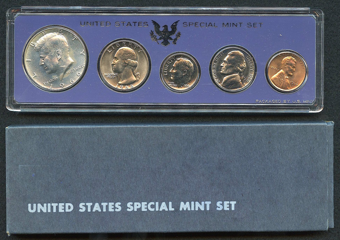 1966 United States Special Mint Set with (5) Coins | Pristine Auction