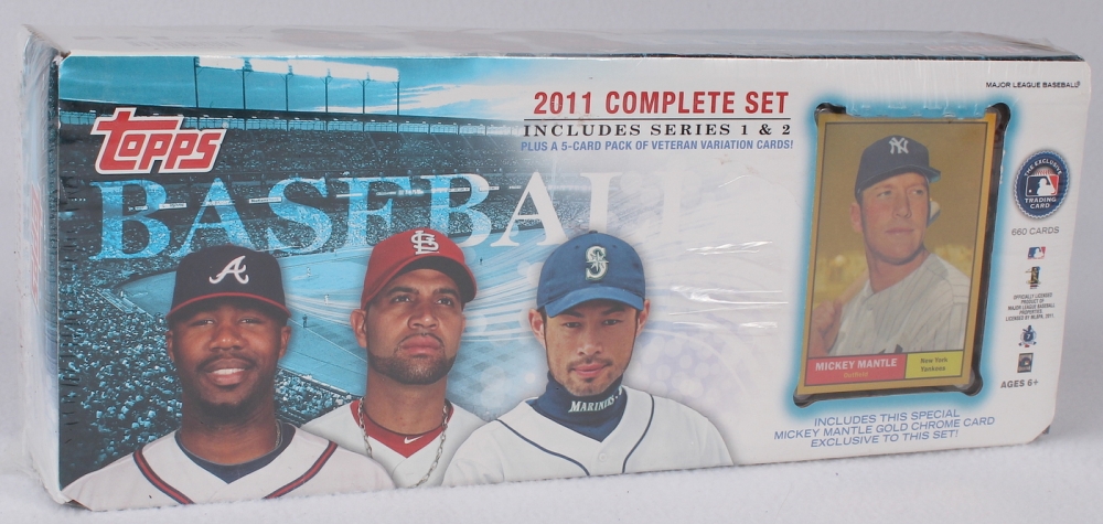2011 Topps Baseball Complete Set of (660) Cards | Pristine Auction