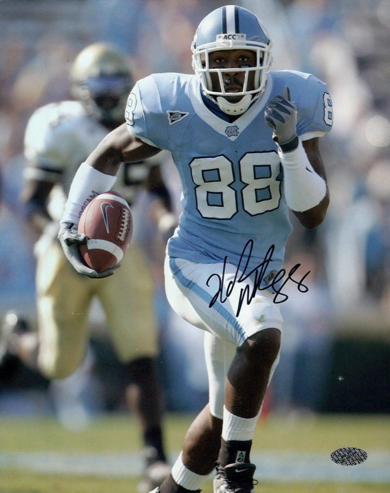 Hakeem Nicks Signed North Carolina 8x10 Photo (Sports Mix COA ...