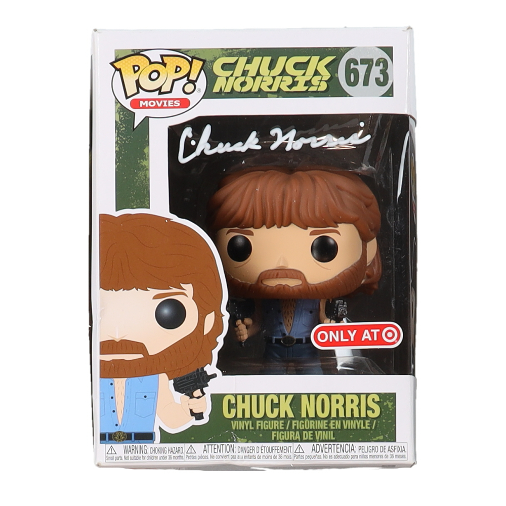 Chuck Norris Signed #673 Funko Pop! Vinyl Figure (JSA) | Pristine Auction