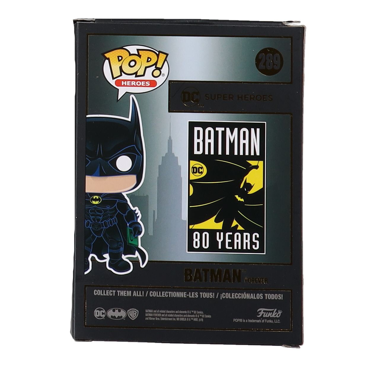 Val Kilmer Signed Batman #289 Batman Forever Funko Pop! Vinyl Figure ...