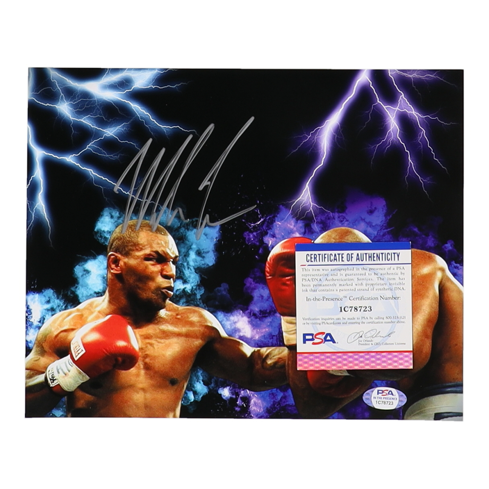 Mike Tyson Signed 8x10 Photo (PSA) | Pristine Auction