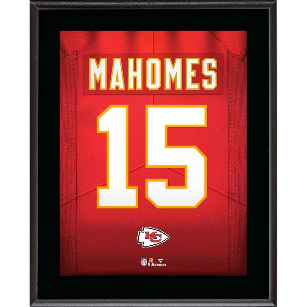 Patrick Mahomes II Chiefs Jersey Number Plaque | Pristine Auction