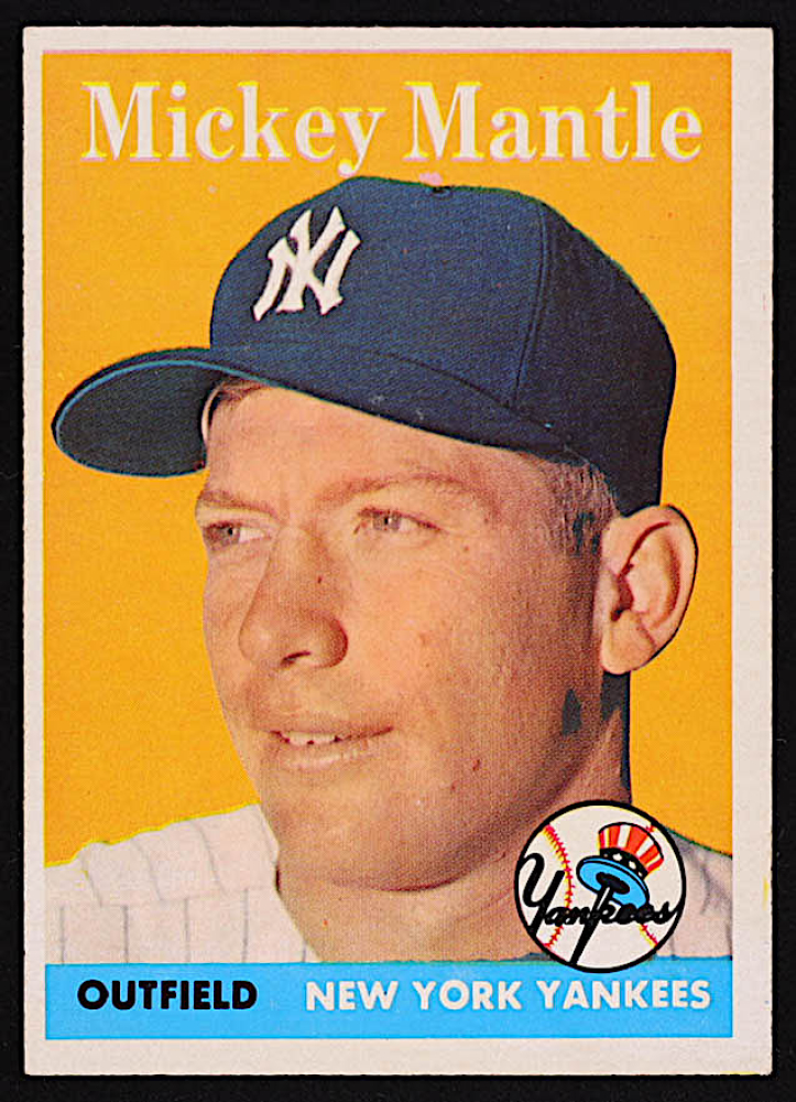 Mickey Mantle 1958 Topps #150 | Pristine Auction