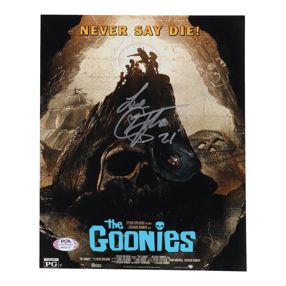 Corey Feldman Signed "The Goonies" 8x10 Movie Poster Photo (PSA ...