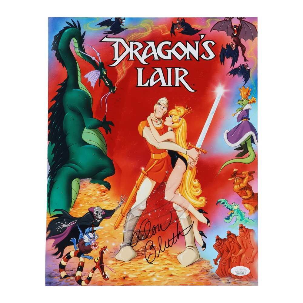 Don Bluth Signed "Dragon's Lair" 11x14 Photo (JSA) | Pristine Auction