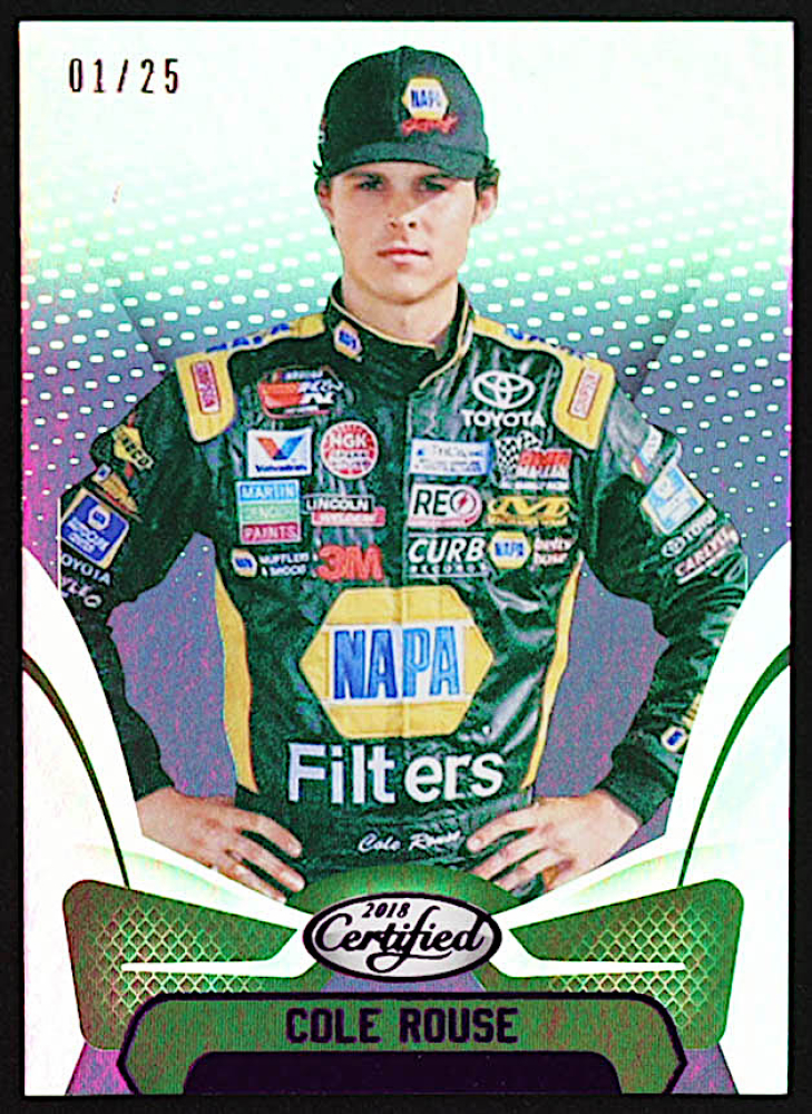 Cole Rouse 2018 Certified Purple #24 #01/25 | Pristine Auction