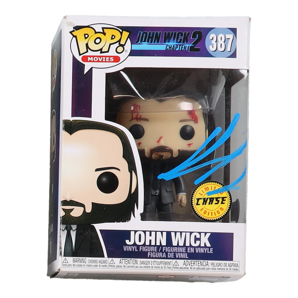 Keanu Reeves Signed "John Wick: Chapter 2" #387 John Wick Funko Pop ...