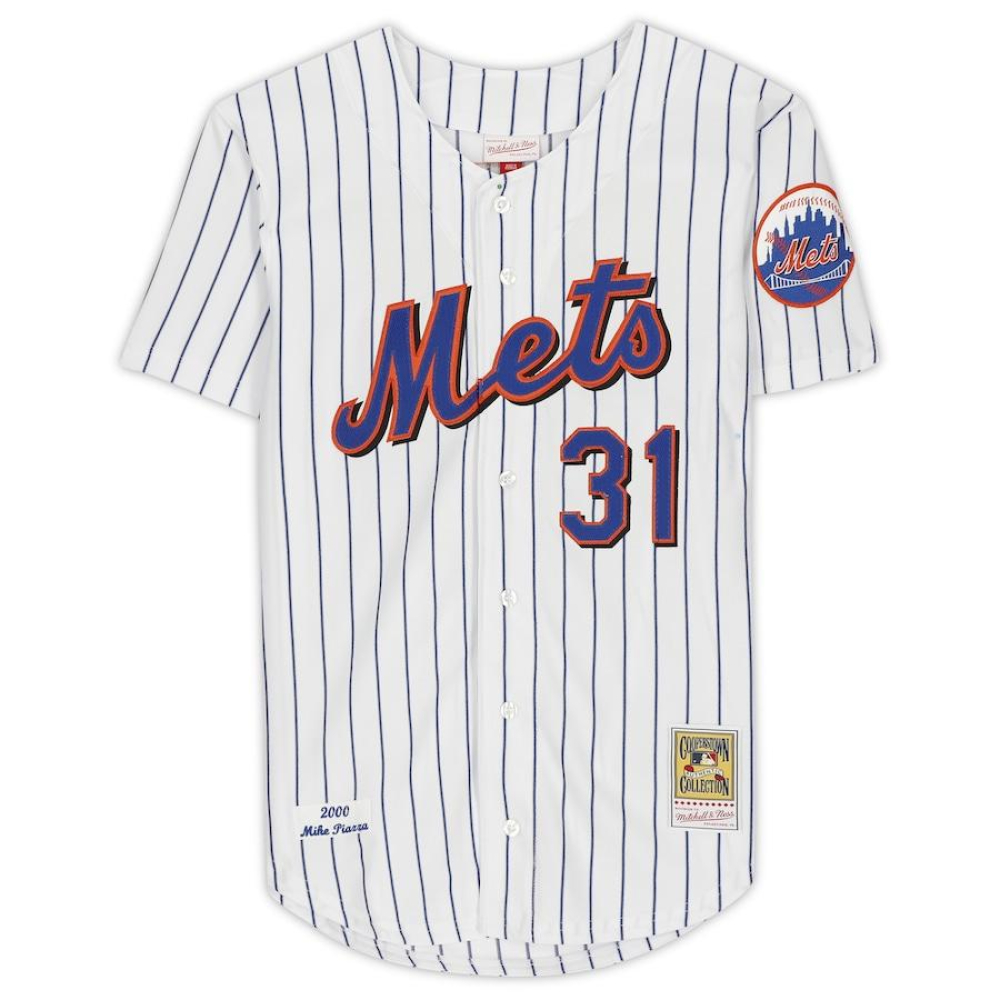 Mike Piazza Signed Mets Mitchell & Ness Jersey Inscribed "HOF 2016 ...