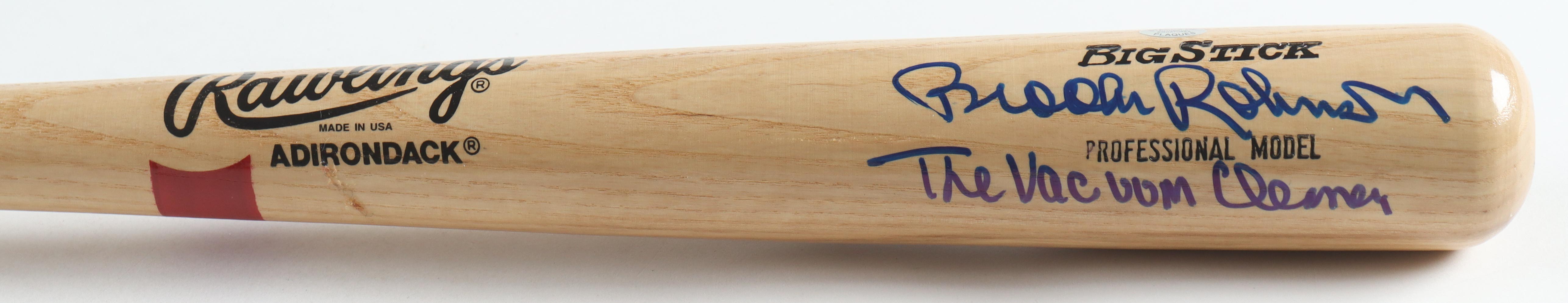 Brooks Robinson Signed Rawlings Adirondack Big Stick Pro Baseball Bat ...