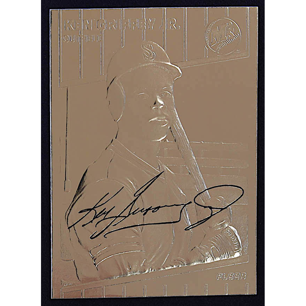Ken Griffey Jr. 1997 Fleer 23Kt Gold Card | Pristine Auction