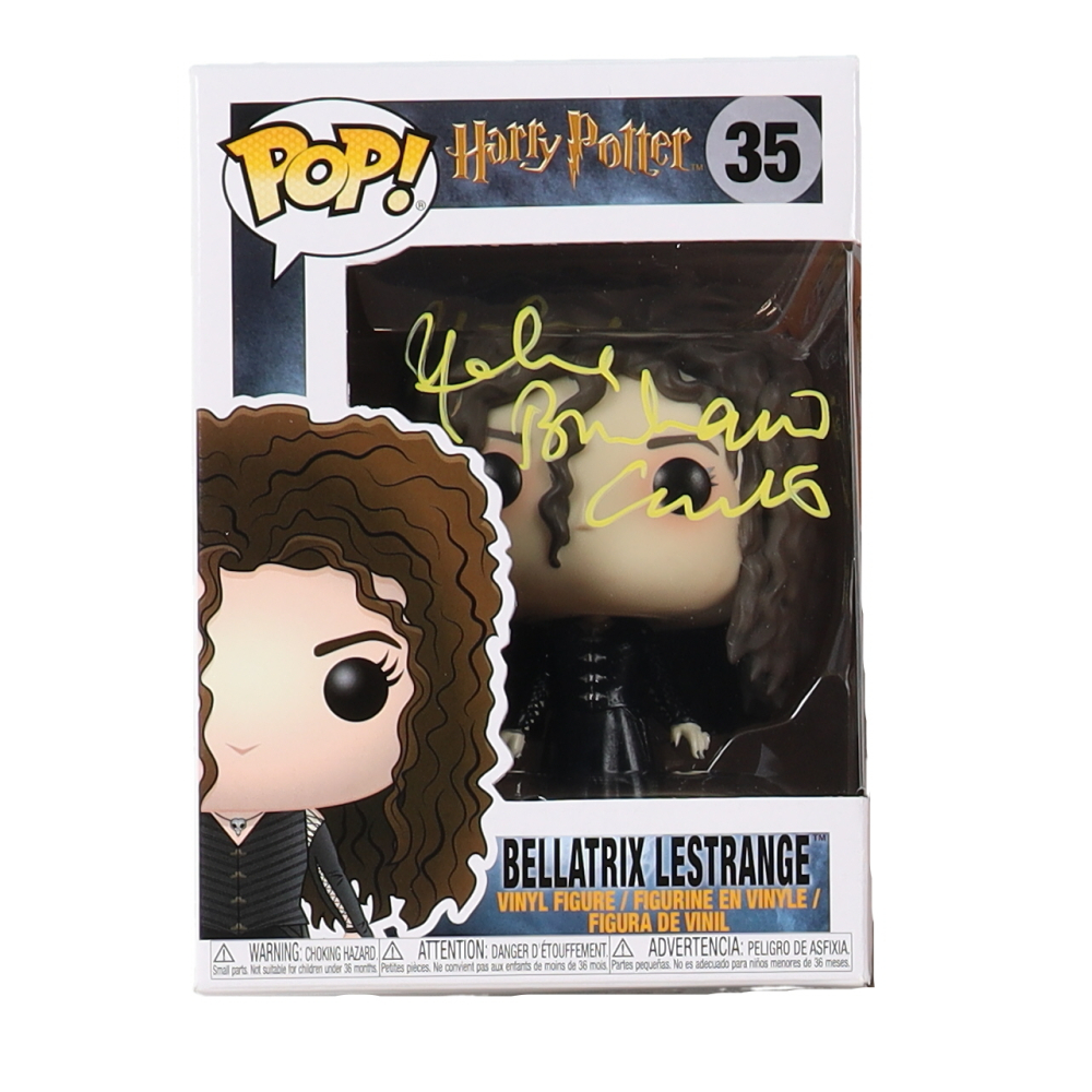 Helena Bonham Carter Signed "Harry Potter" #35 Bellatrix Lestrange ...
