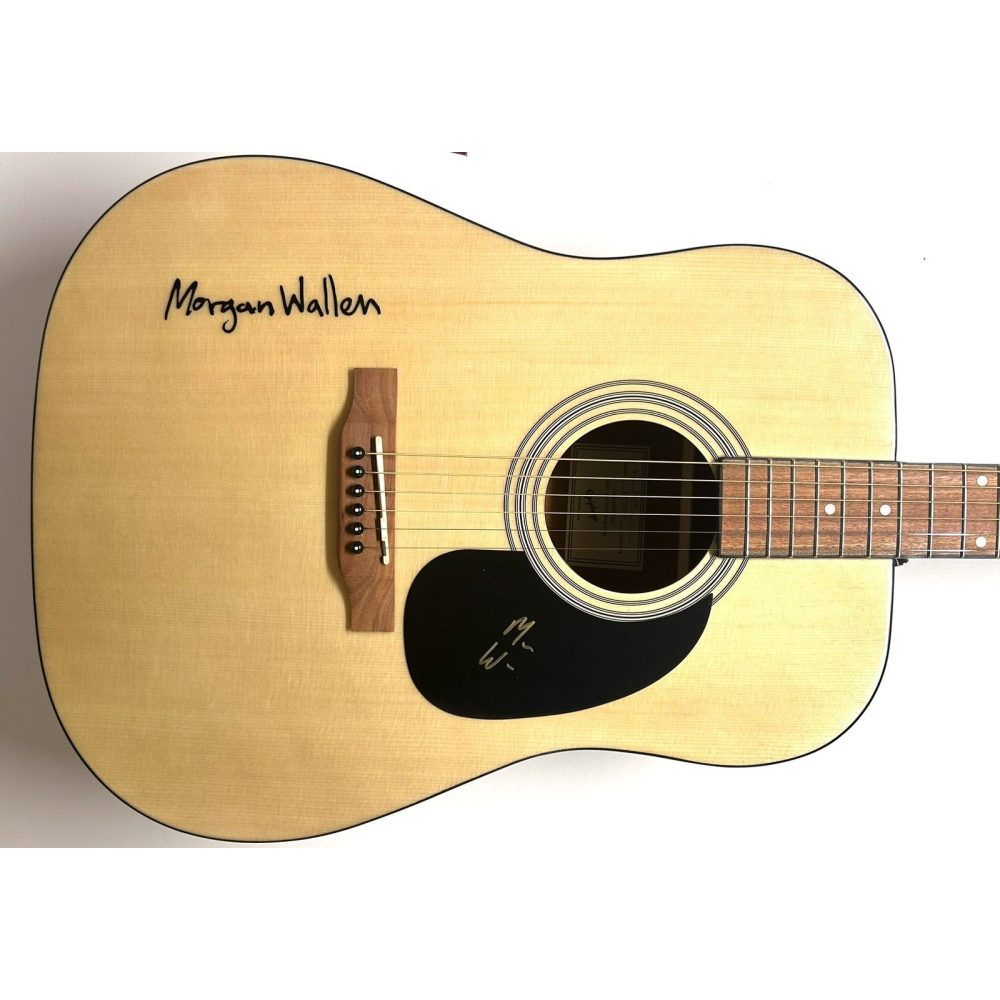 Morgan Wallen Signed 41" Epiphone Acoustic Guitar (JSA) | Pristine Auction