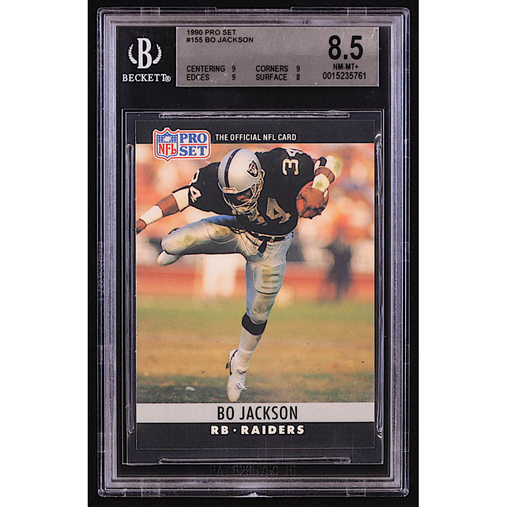 Bo Jackson 1990 Pro Set #155 (BGS 8.5) | Pristine Auction
