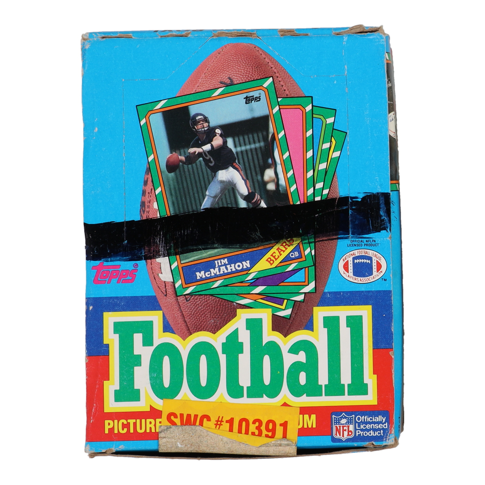 1986 Topps Football Wax Box with (36) Packs | Pristine Auction