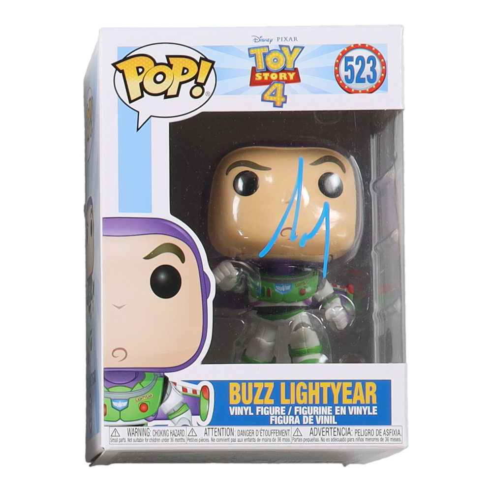Tim Allen Signed "Toy Story 4" #523 Buzz Lightyear Funko Pop! Vinyl ...