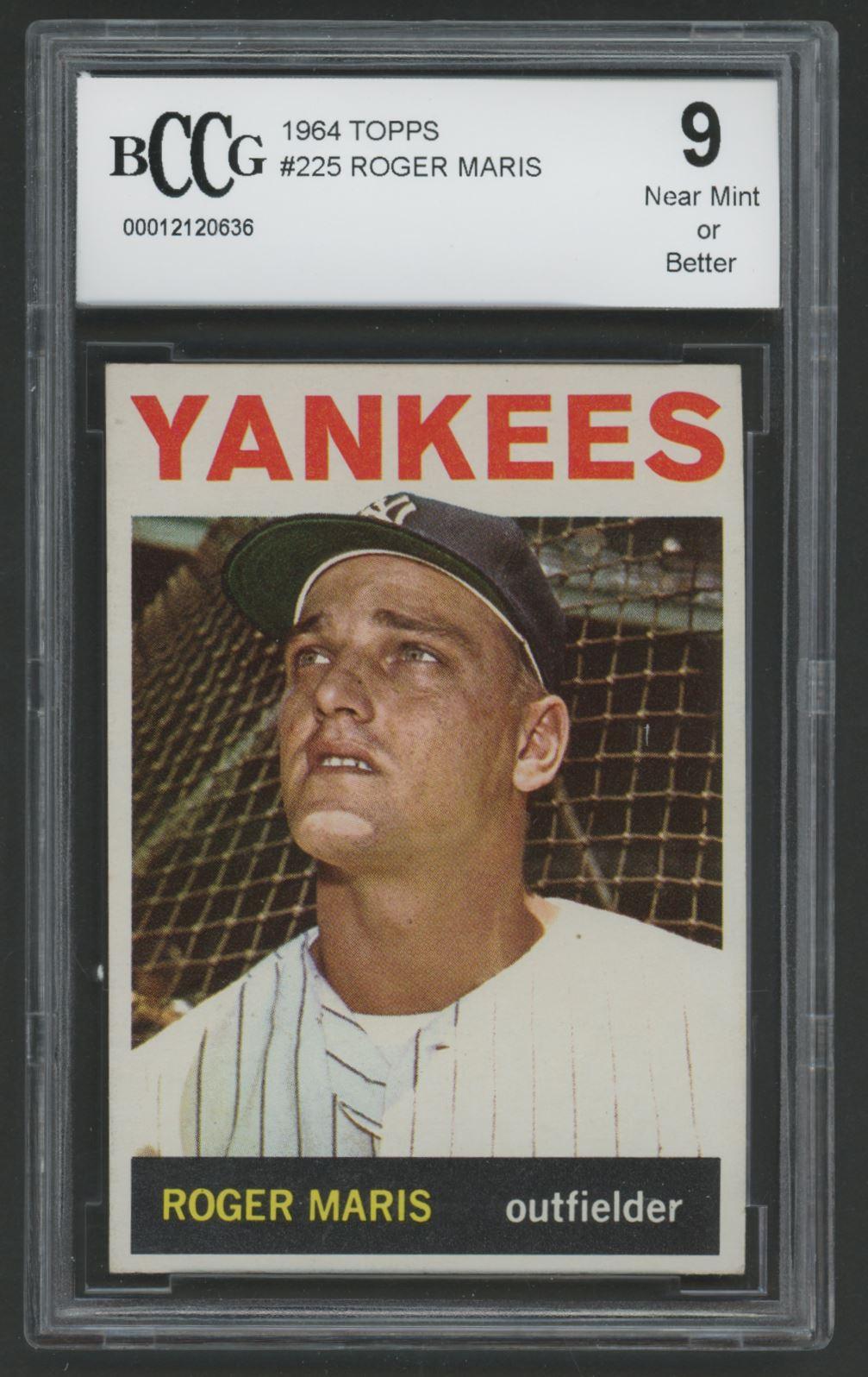 Roger Maris 1964 Topps #225 (BCCG 9) | Pristine Auction