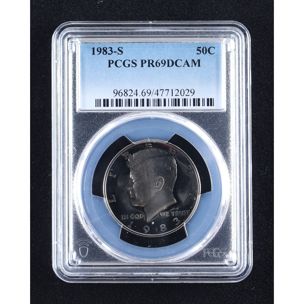 1983-S Proof Kennedy Half Dollar (PCGS PR69DCAM) | Pristine Auction