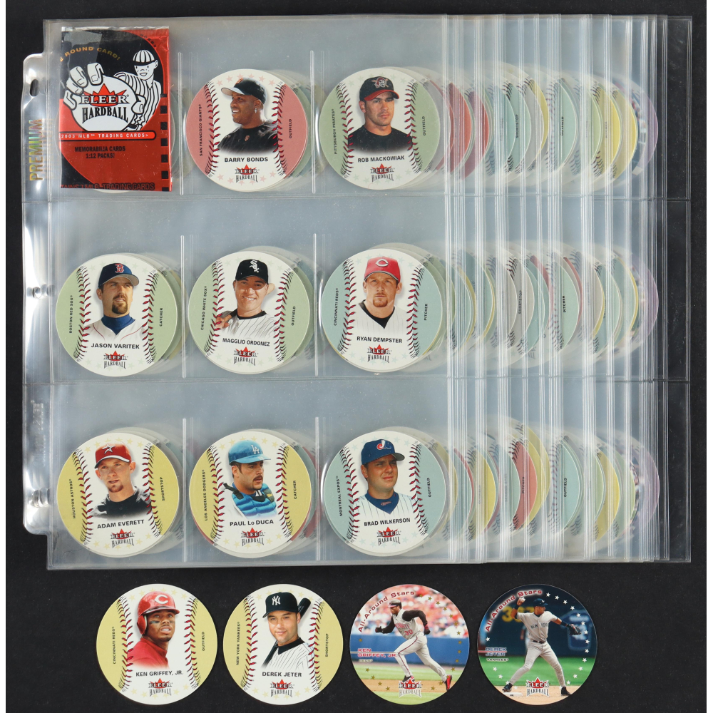 2003 Fleer Hardball Baseball Complete Set of (280) Round Cards with ...