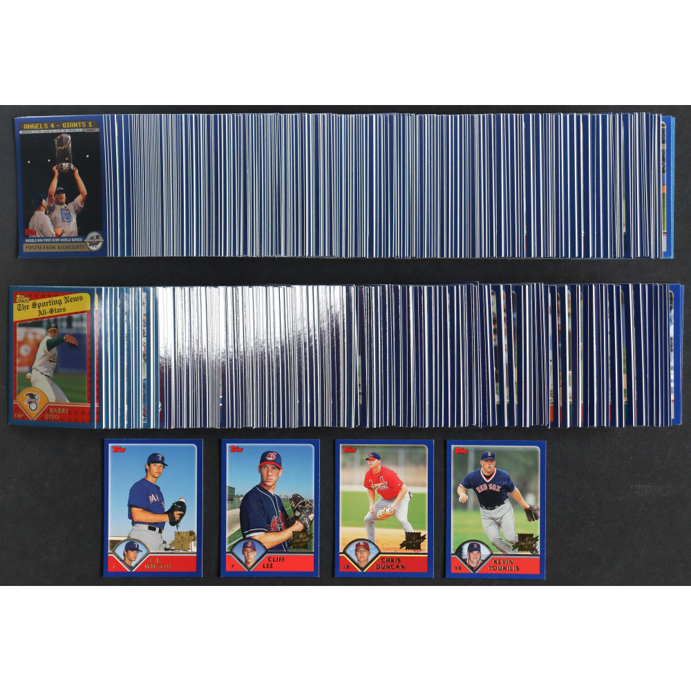 2003 Topps Baseball Complete Set of (720) Cards with C.J. Wilson #313 ...