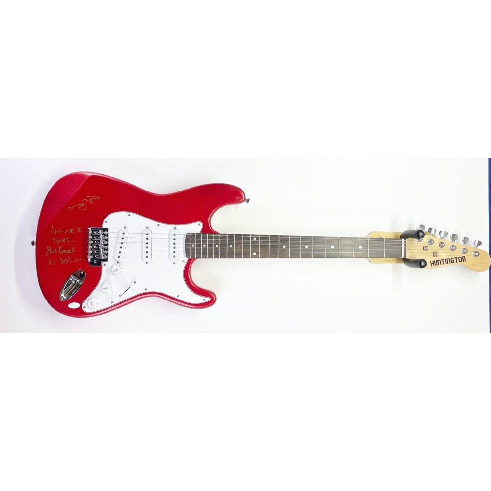 Val Kilmer and Meg Ryan Signed 39" Electric Guitar With Multiple ...