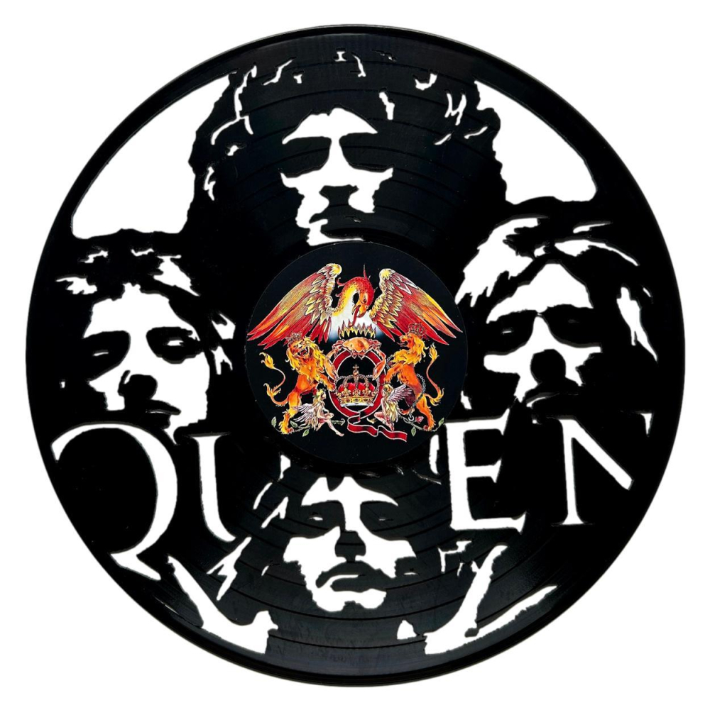 Queen Laser-Cut Vinyl Record | Pristine Auction