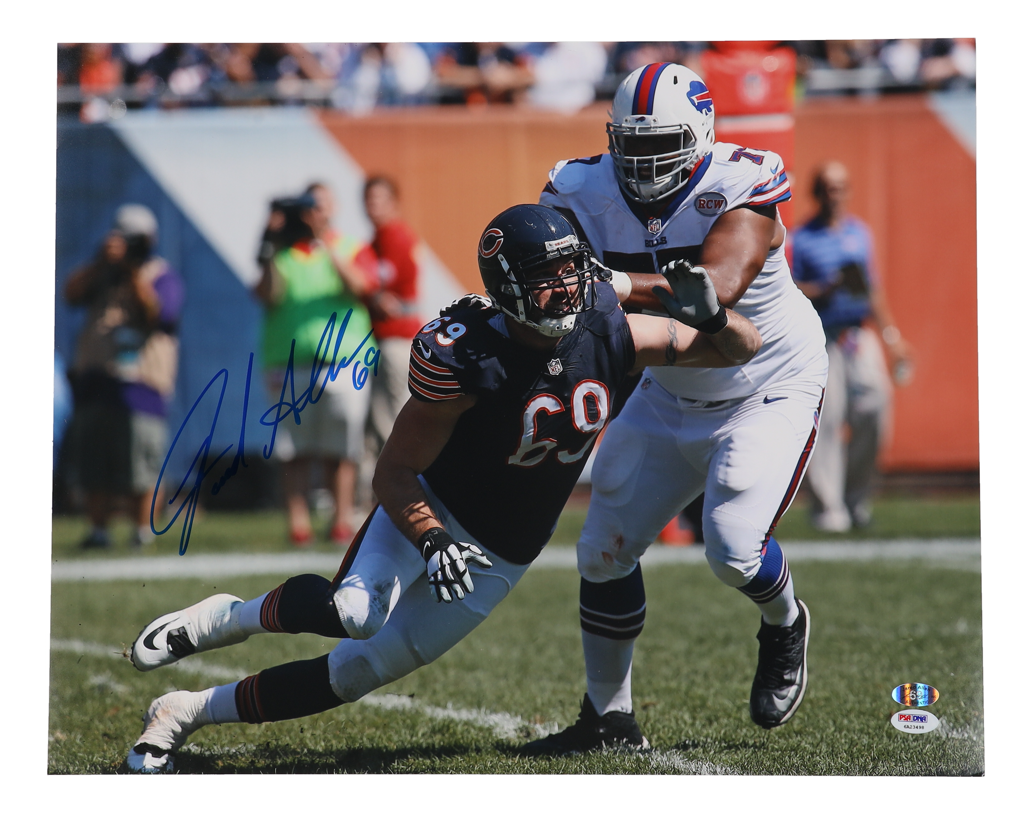 Jared Allen Signed Bears 16x20 Photo (PSA & Allen) | Pristine Auction