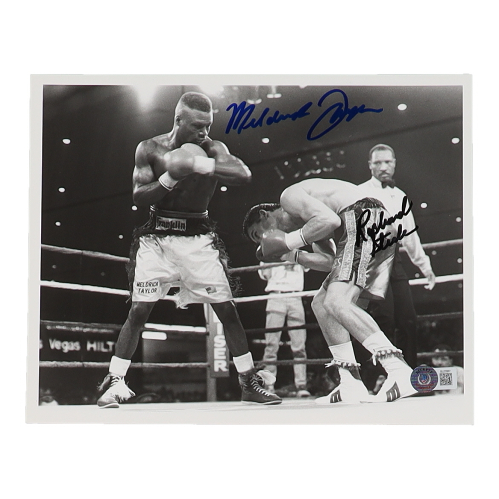 Meldrick Taylor & Roland Steele Signed 8x10 Photo (Beckett) | Pristine ...