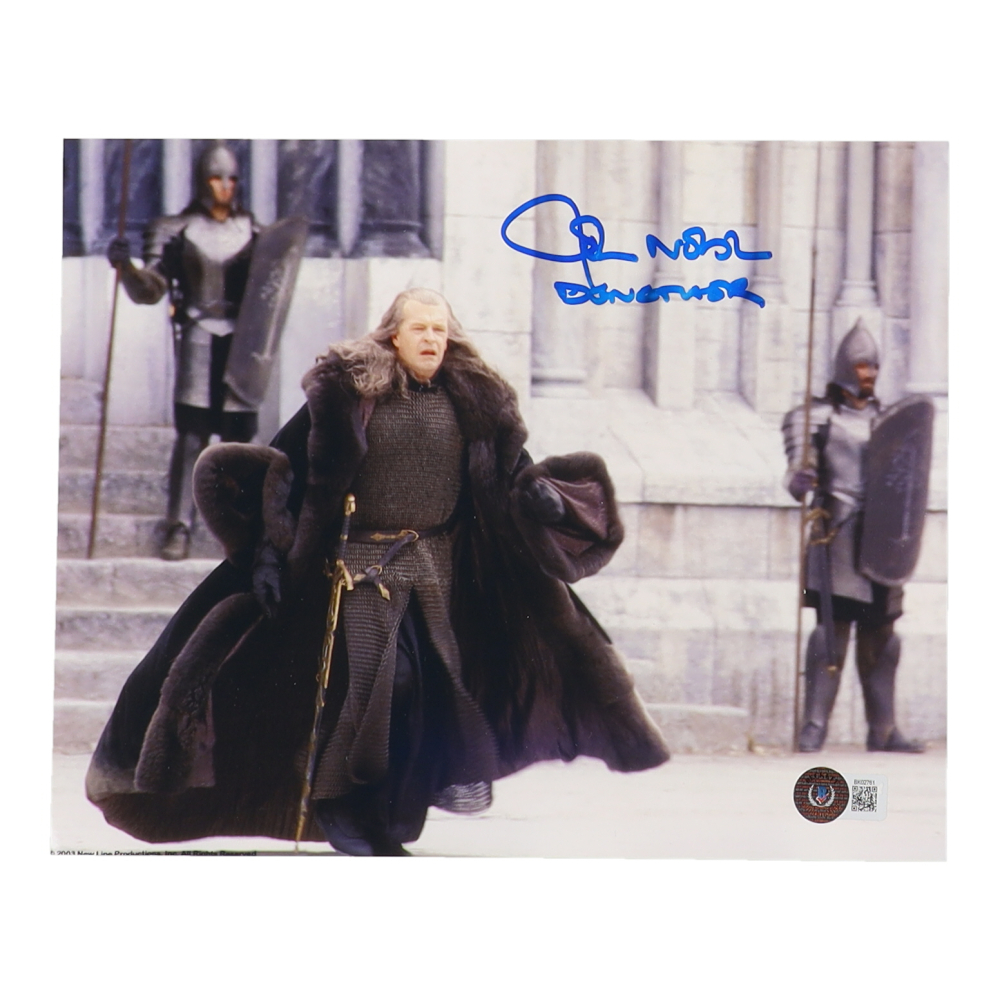 John Noble Signed "Lord of The Rings: The Return of The King" 8x10 ...