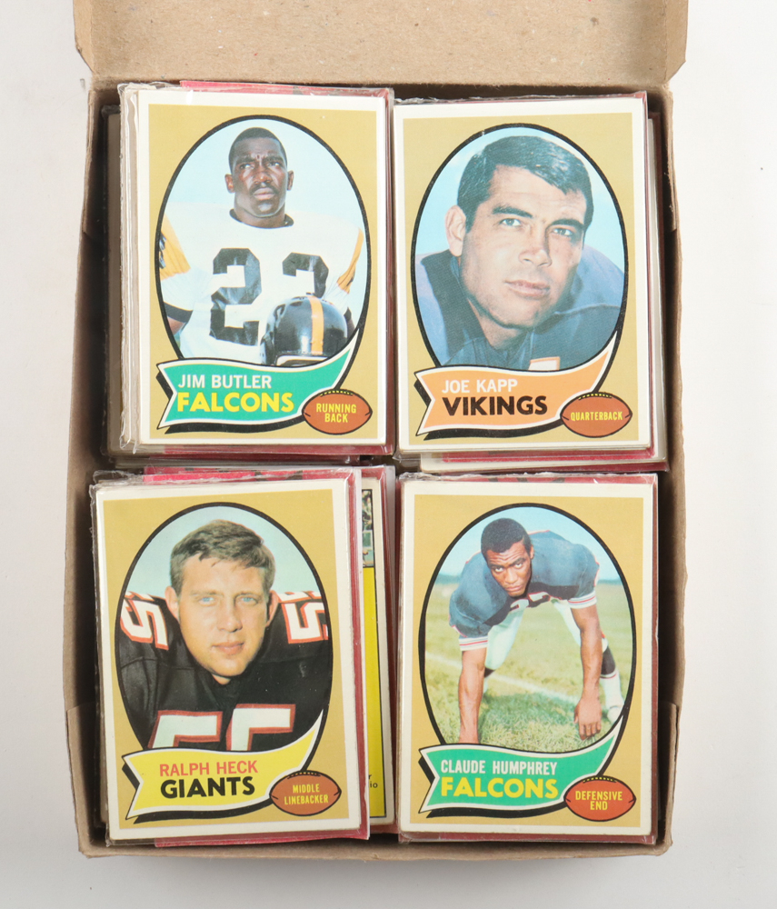 1970 Topps Football Card Fun Pack Box with (20) Packs | Pristine Auction