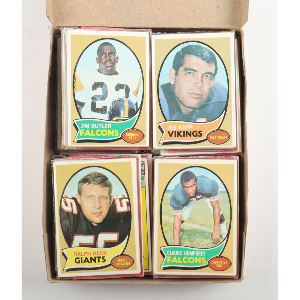 1970 Topps Football Card Fun Pack Box with (20) Packs | Pristine Auction