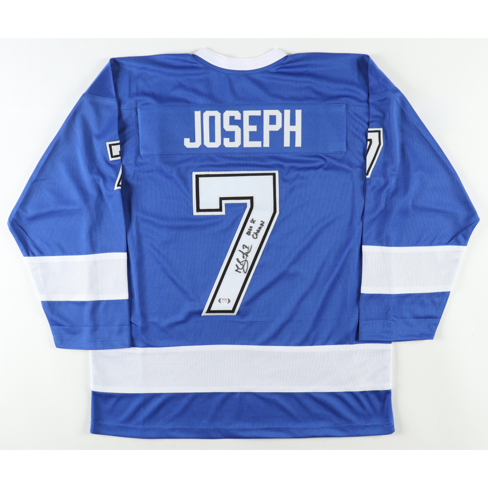 Mathieu Joseph Signed Jersey Inscribed "2020 SC Champs" (PSA ...