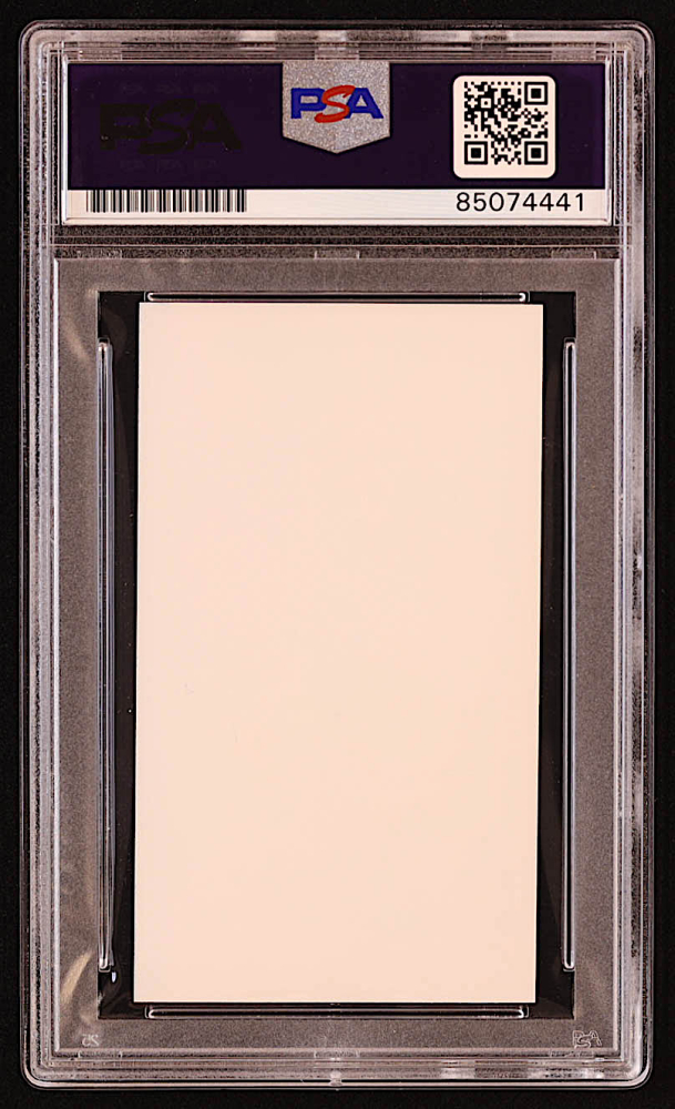 Chevy Chase Signed "Caddyshack" Business Card (PSA) | Pristine Auction