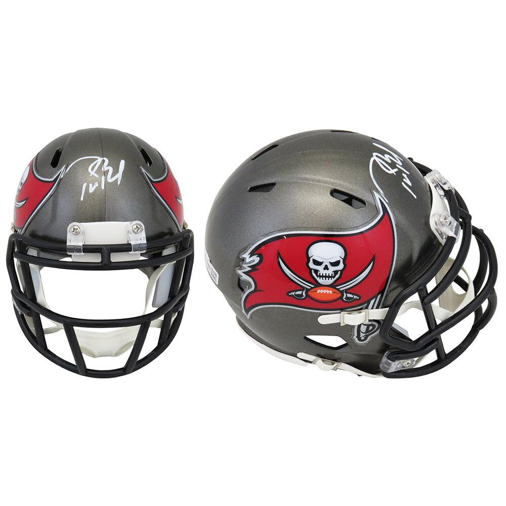 Tom Brady Signed Buccaneers Speed Mini Helmet (Fanatics) | Pristine Auction