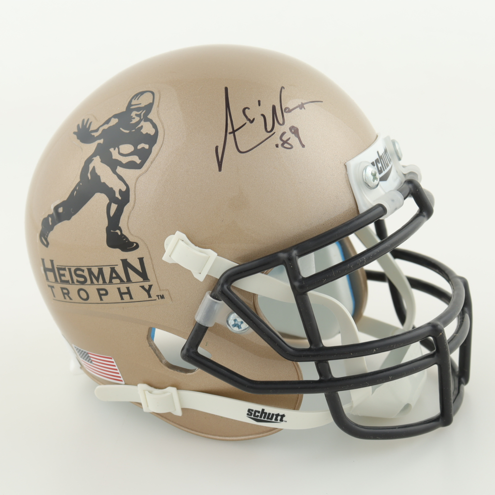 Andre Ware Signed Heisman Logo Mini Helmet (Steiner) | Pristine Auction