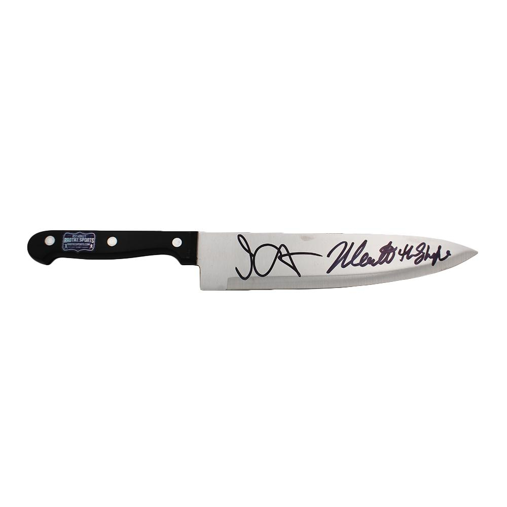 John Carpenter & Nick Castle Signed "Halloween Kills" Knife Inscribed ...