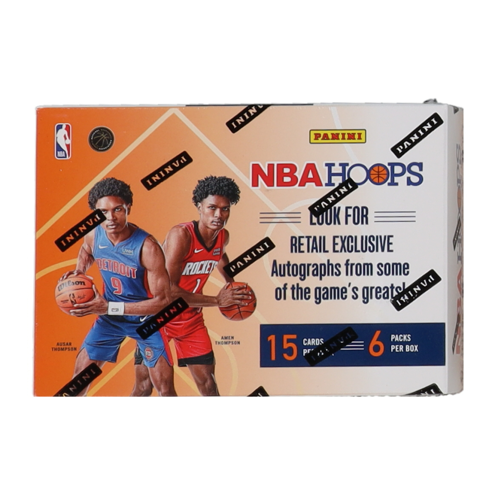 2023-24 Panini NBA Hoops Basketball Blaster Box with (6) Packs ...