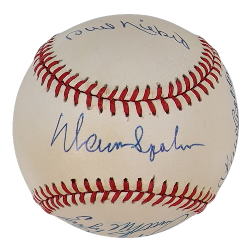 300 Win Club ONL Baseball Signed By (5) with Early Wynn, Gaylord Perry ...