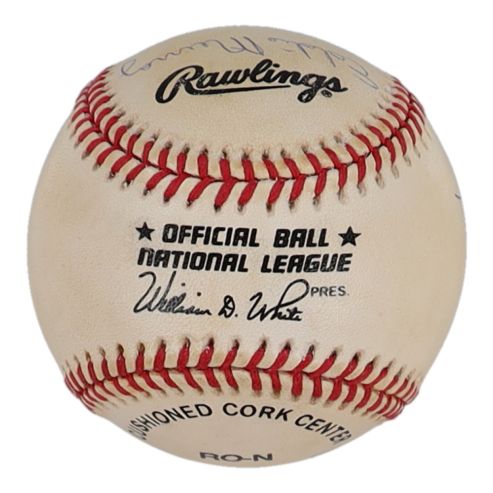 3000 Hit Club ONL Baseball Signed By (4) With Carl Yastrzemski, Eddie ...