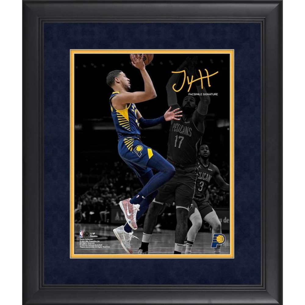 Tyrese Haliburton Pacers Custom Framed Photo Display | Pristine Auction