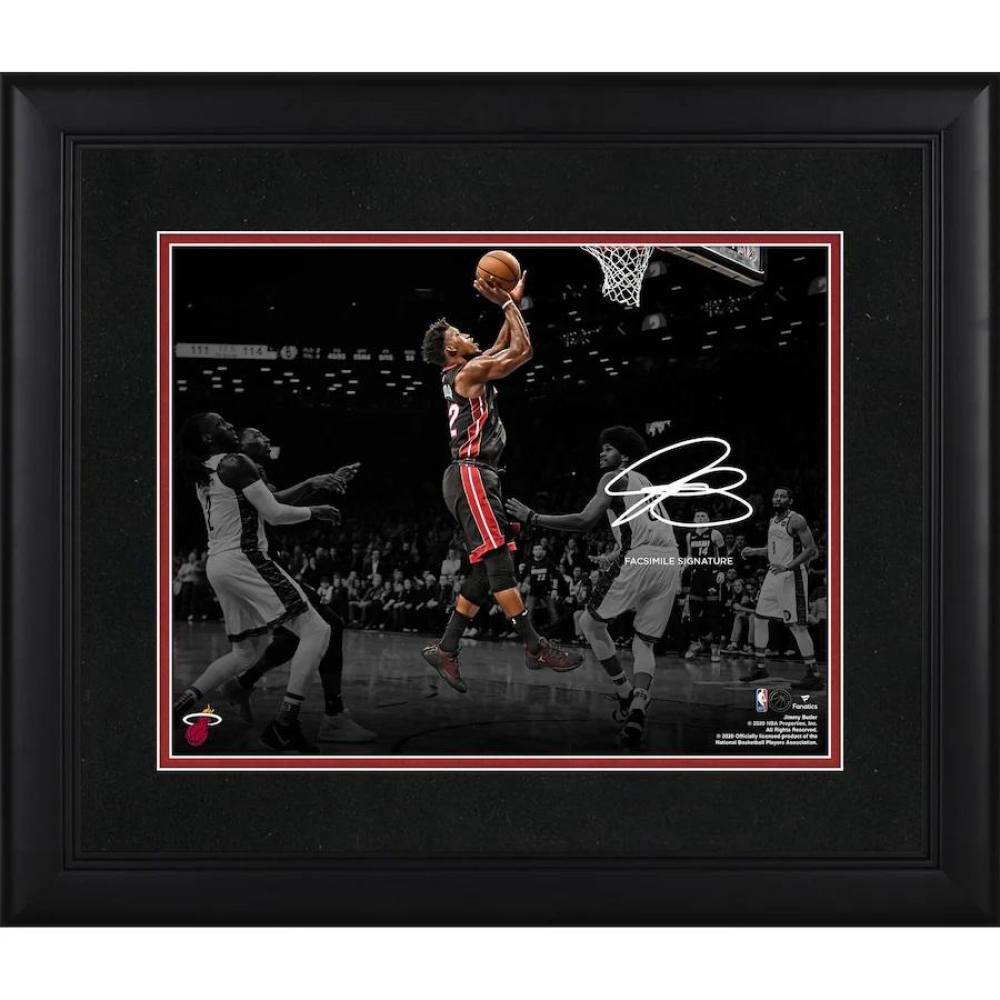 Jimmy Butler Heat Custom Framed Photo | Pristine Auction