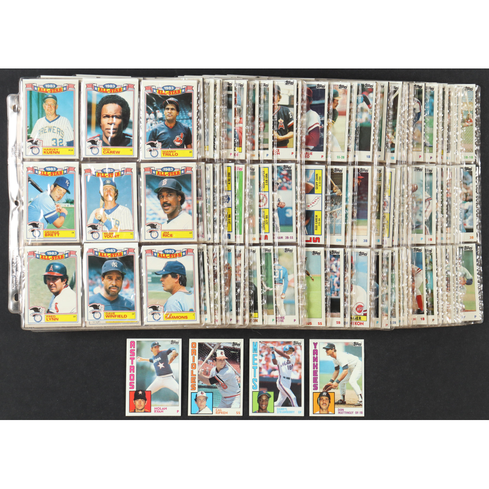 1984 Topps Baseball Factory Set of (792) Cards with Don Mattingly #8 RC ...