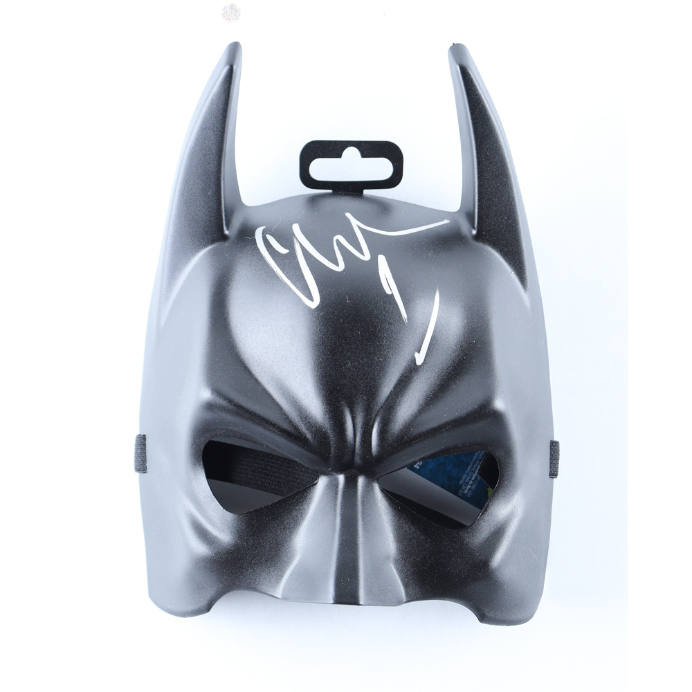 Christian Bale Signed "The Dark Knight" Batman Mask (PSA) | Pristine ...